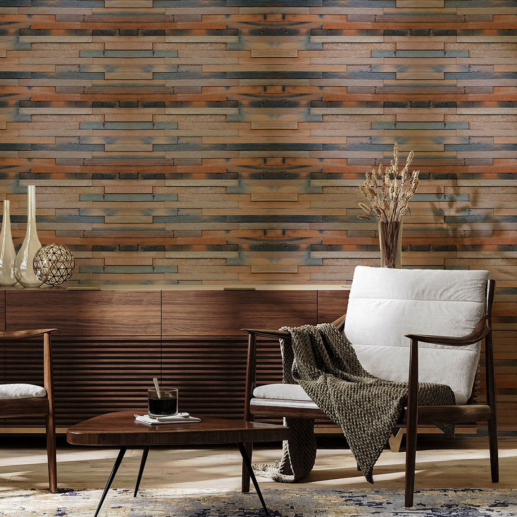Houten Mozaïekpanelen van Echt Hout | 26 Designs – AKU Woodpanel NL