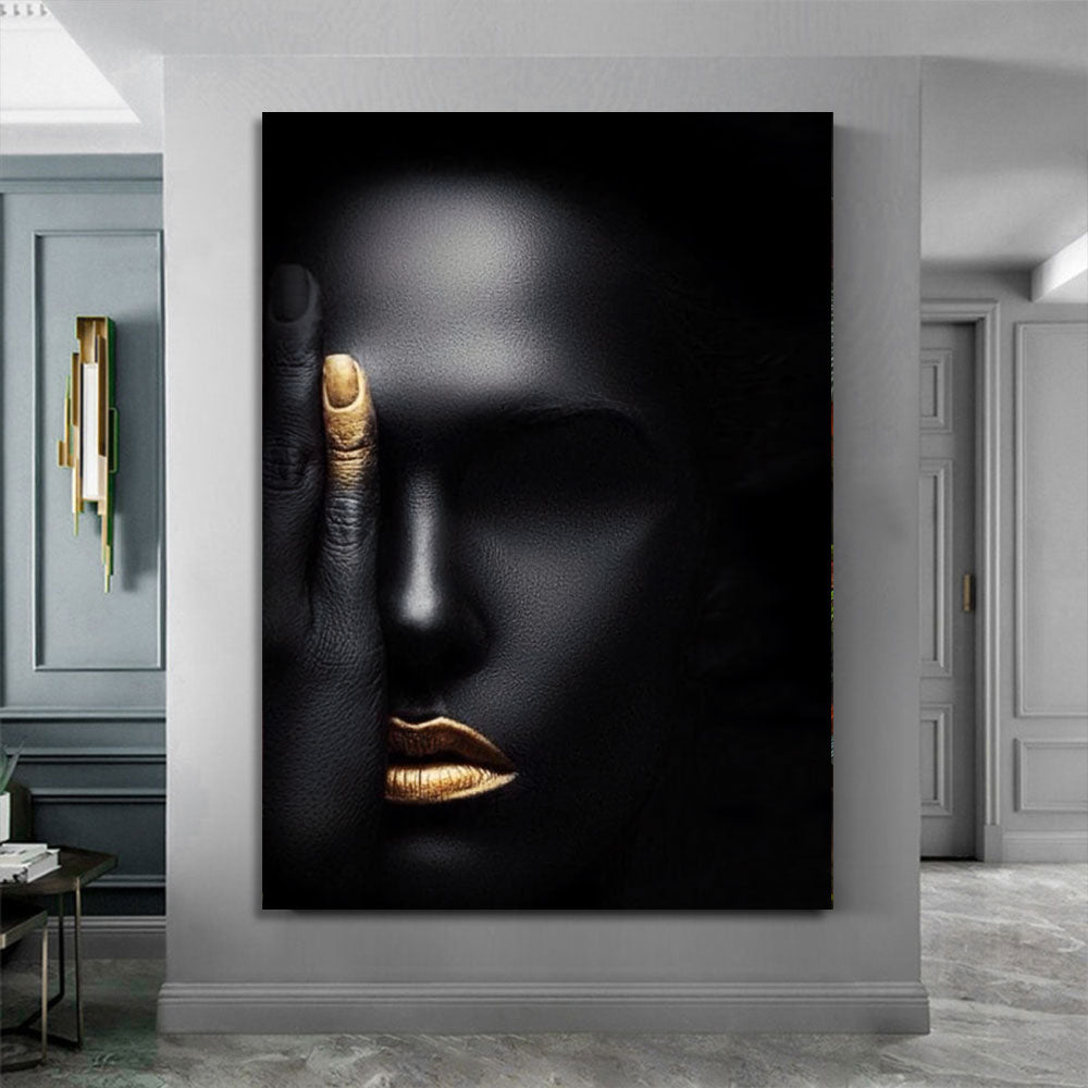 Golden Beauty Schilderij Bestellen? – AKU Woodpanel NL